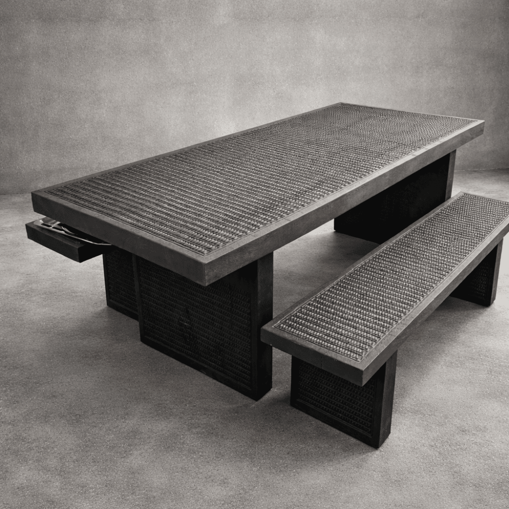 Banqueta Arrayán 200x35x20 cm | Muebles El Herrero-Muebles del Mundo